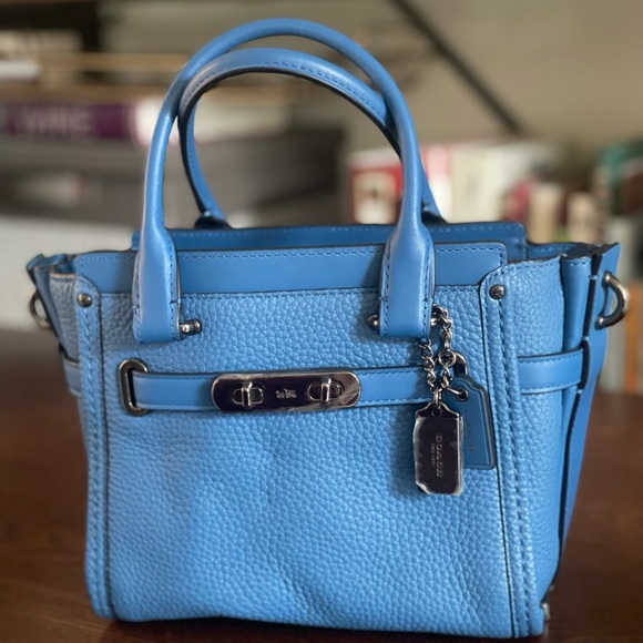 Coach | Bags | Nwt Coach Swagger 2 Carryall In Pebble Leather | Poshmark